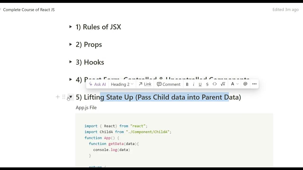 Complete Course of React JS || React Tutorial || Road Map of React JS # ...