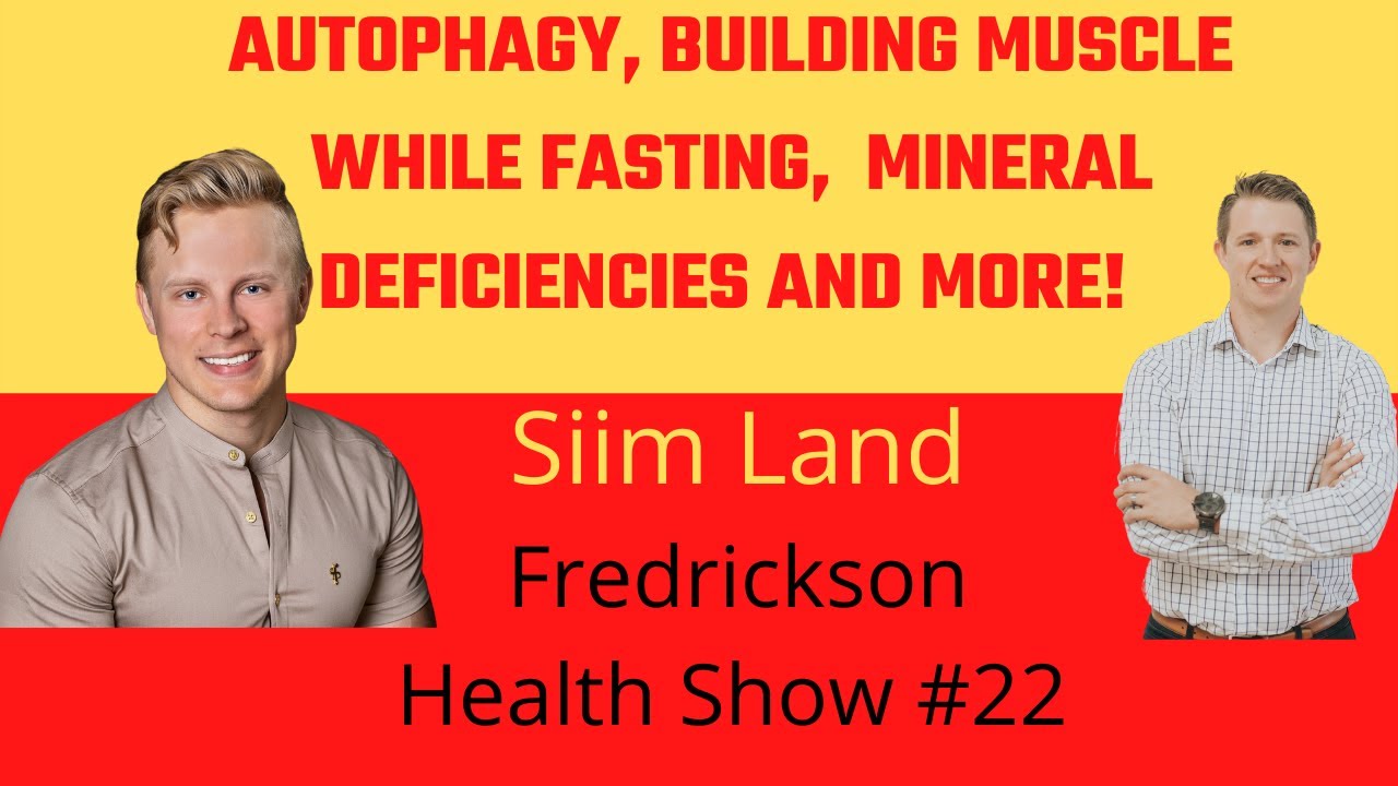 Siim Land-Autophagy, Building Muscle while fasting, Mineral Fix Book ...