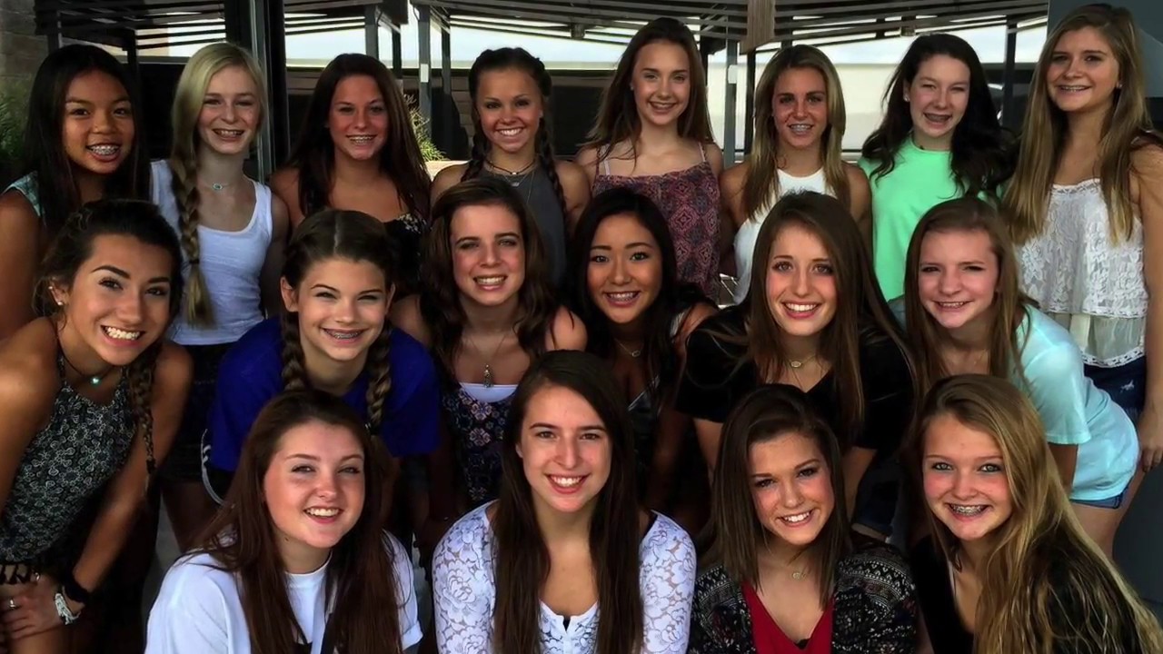 2015 16 Freshmen Cheer Squad at AHS - YouTube