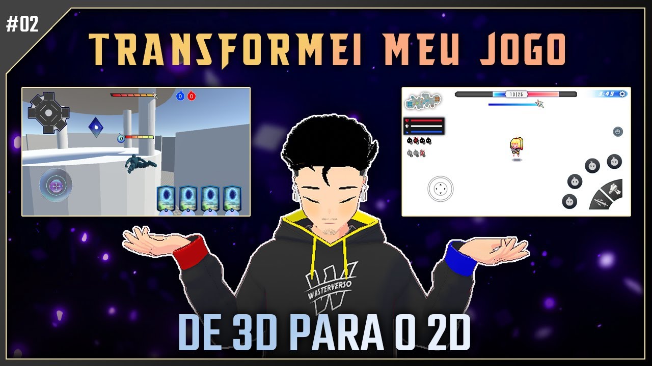 MUDEI MEU JOGO DE 3D PARA O 2D! - DEVLOG #002 - YouTube