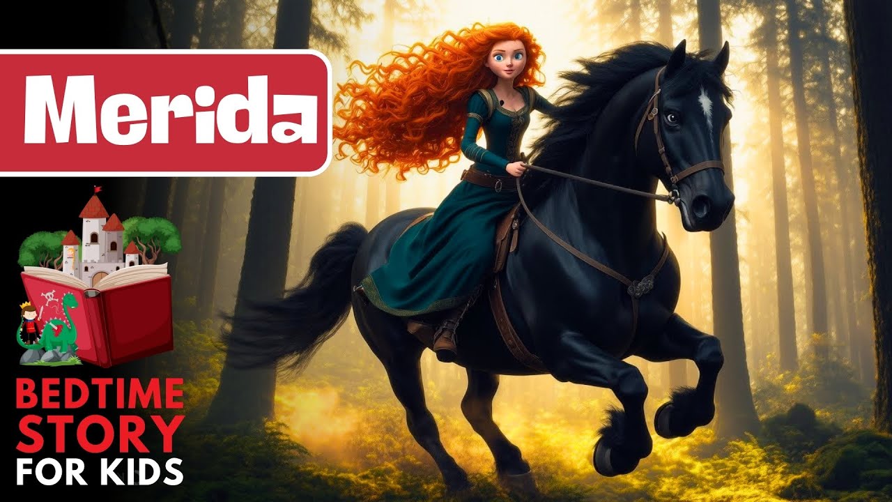 Merida Rides into an Enigmatic Forest Adventure| Merida |A Bedtime ...