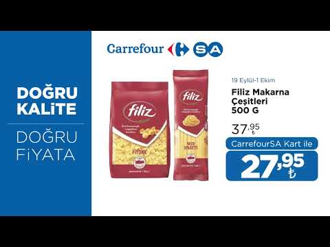 Doğru kalite doğru fiyata CarrefourSA’da!
