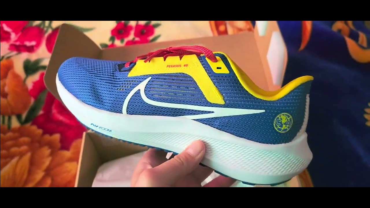 Unboxing Nike Pegasus 40 Club America Edition - YouTube