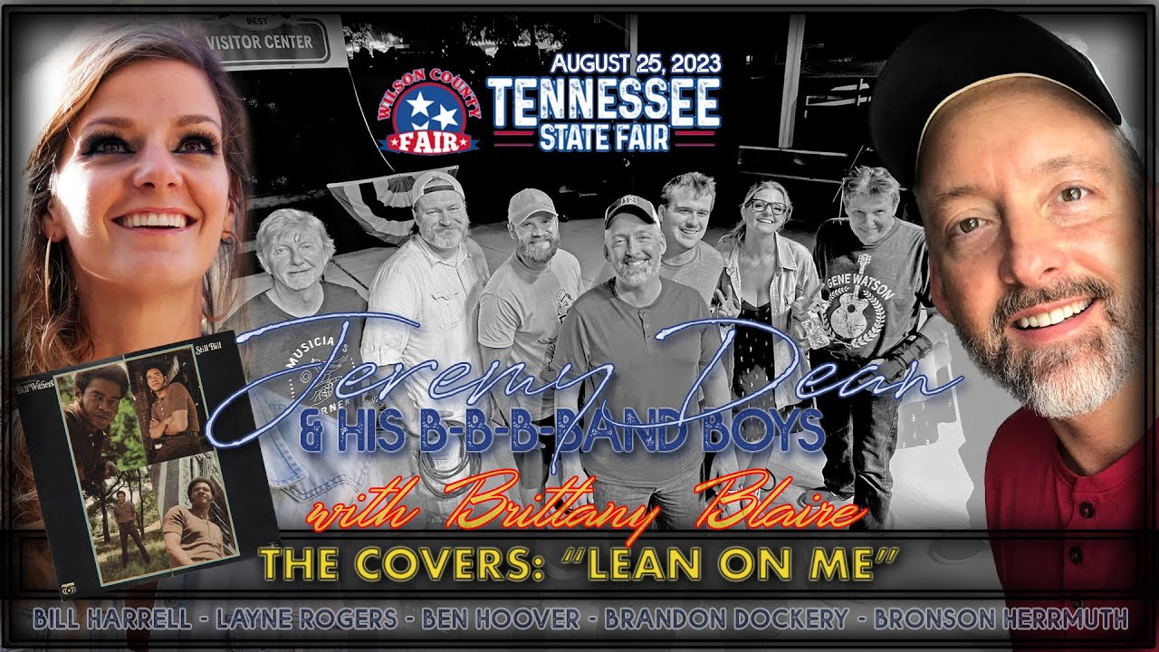 Lean On Me (Cover: Bill Withers) - Brittany Blaire with Jeremy Dean ...