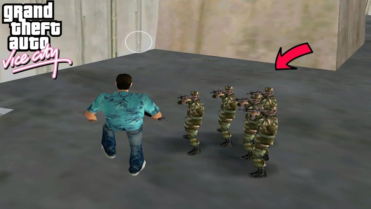 Grand Theft Auto: Vice City (Gta Vice City Army Base) Fight Army ...