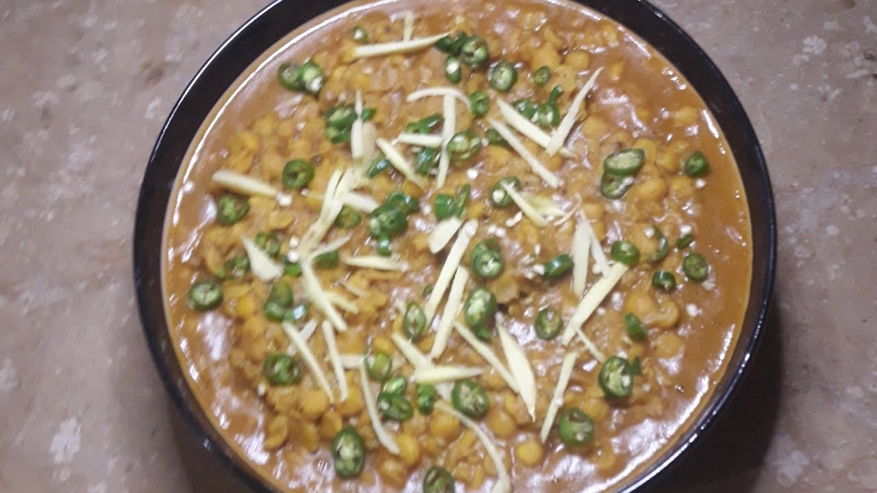 How to make Daal Channa by CHANNIA'S Kitchen - YouTube