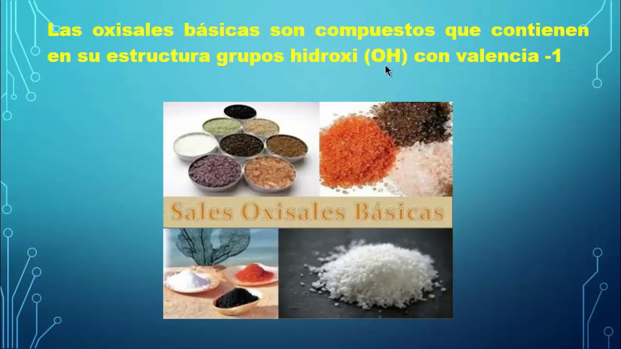 Oxisales basicas || EJERCICIOS RESUELTOS - YouTube