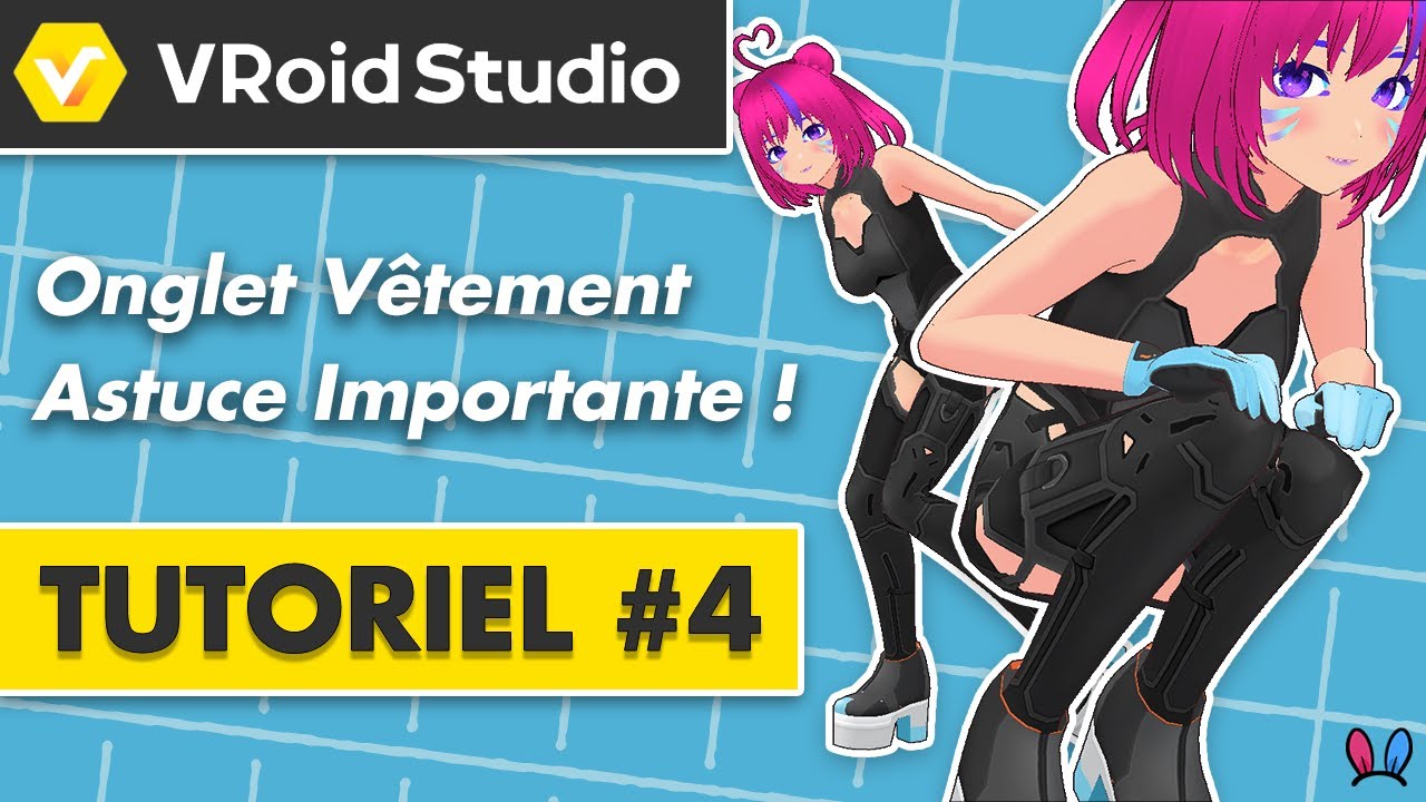 TUTORIEL VRoid Studio #4 - Les Vêtements et Astuce importante ! [ Débutant ] [VTUBER FR] - YouTube