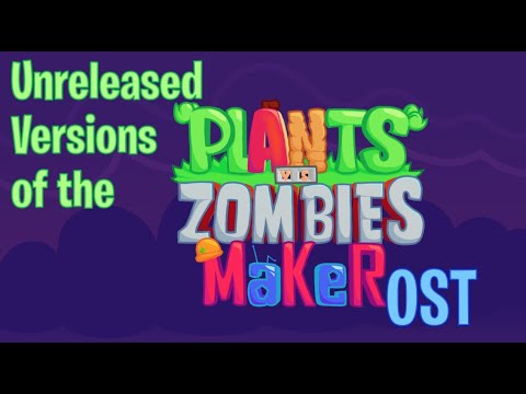 Unreleased track versions of Plants vs Zombies Maker OST - YouTube