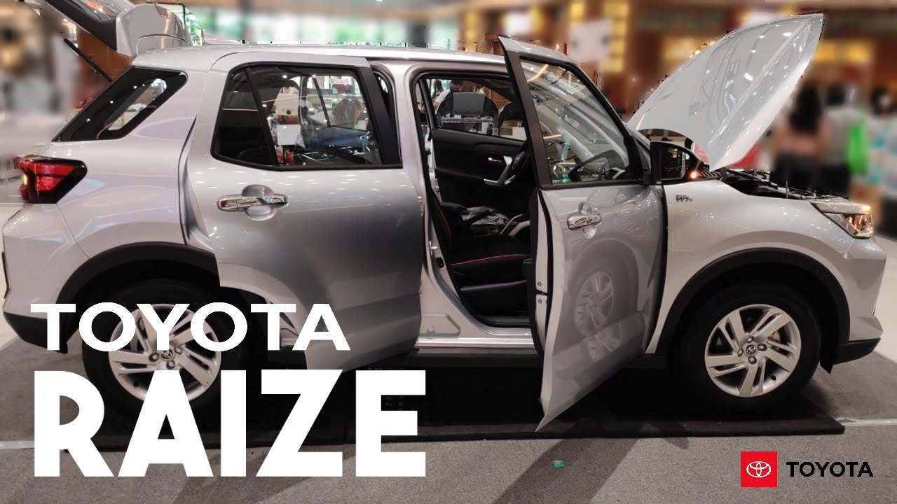 TOYOTA RAIZE 2022 QUICK WALKAROUND REVIEW | INFO and PRICE - YouTube