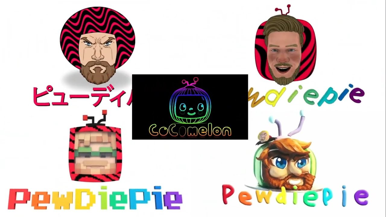 PewDiePie intro vs Cocomelon intro - YouTube