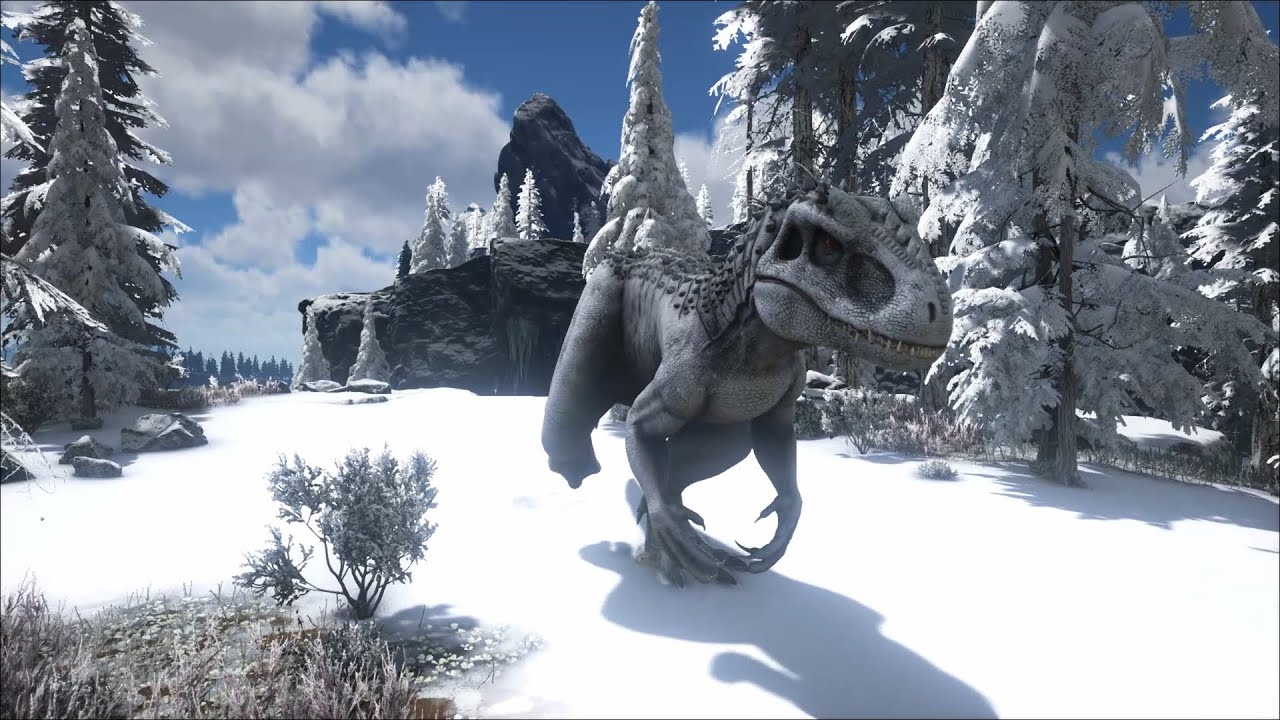 ARK: Survival Evolved Indominus Rex Vs Humans - YouTube