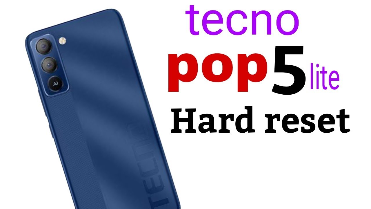 Techno pop 5 LTE hard reset//tecno pop 5 LTE -BD4-BD4i hard reset//pin ...