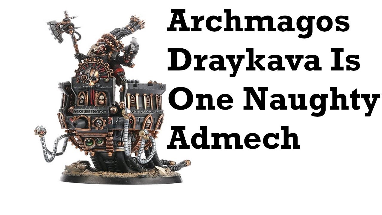 The Warhammer Horus Heresy Archmagos Draykavac Is Perfect For Dark ...