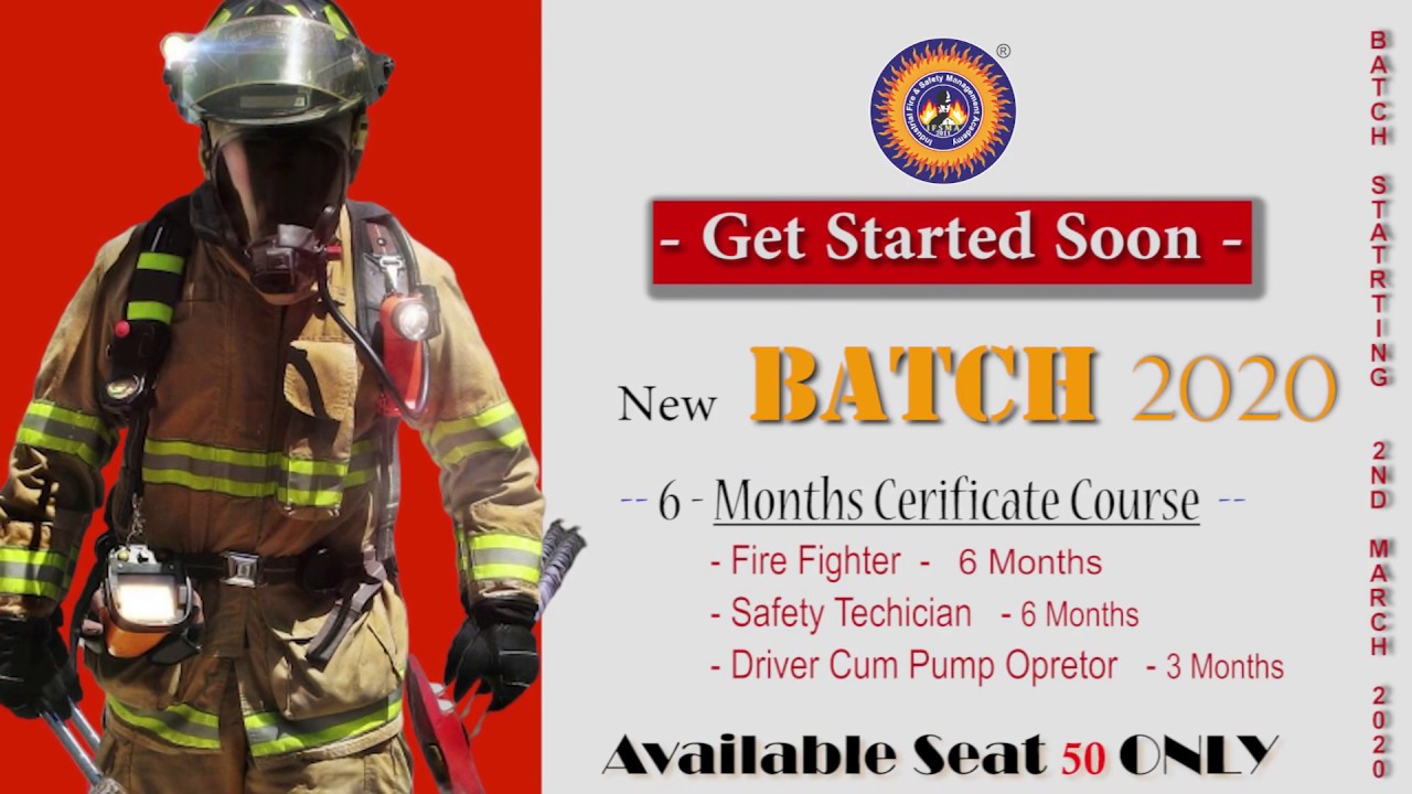 Fireman/ DCPO/ Safety Technician _ New Batch Starting on 2nd March ...