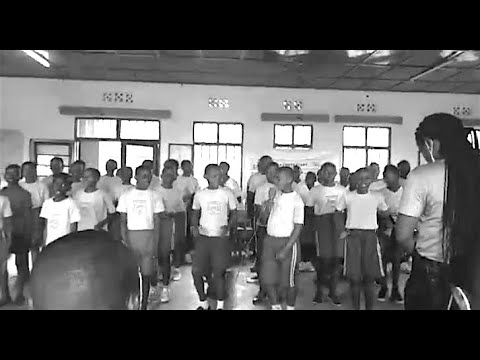 Mbera Incuti (I am a friend) song performance by students at GS Remera ...