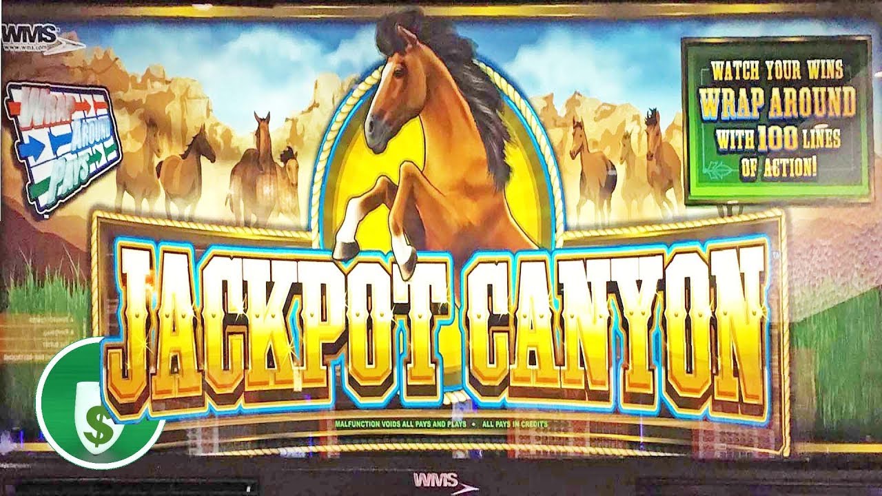 Jackpot Canyon slot machine, bonus - YouTube