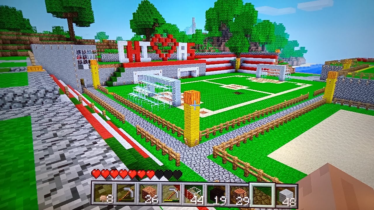 Minicraft CHIVAS DEL GUADALAJARA #minecraft #minecraftbuilding # ...