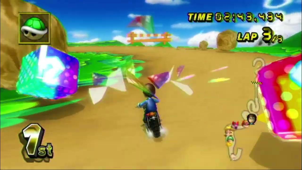 Mario Kart Wii - Medium Mii (Male), Zip Zip - YouTube