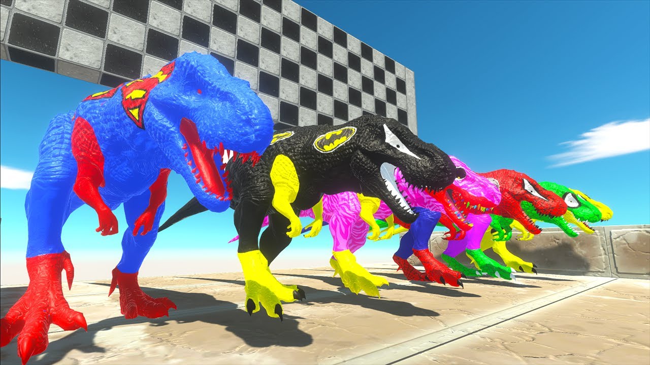 The Return of the Tyrannosaurus Rex Marvel Speed Race Hunting Found ...