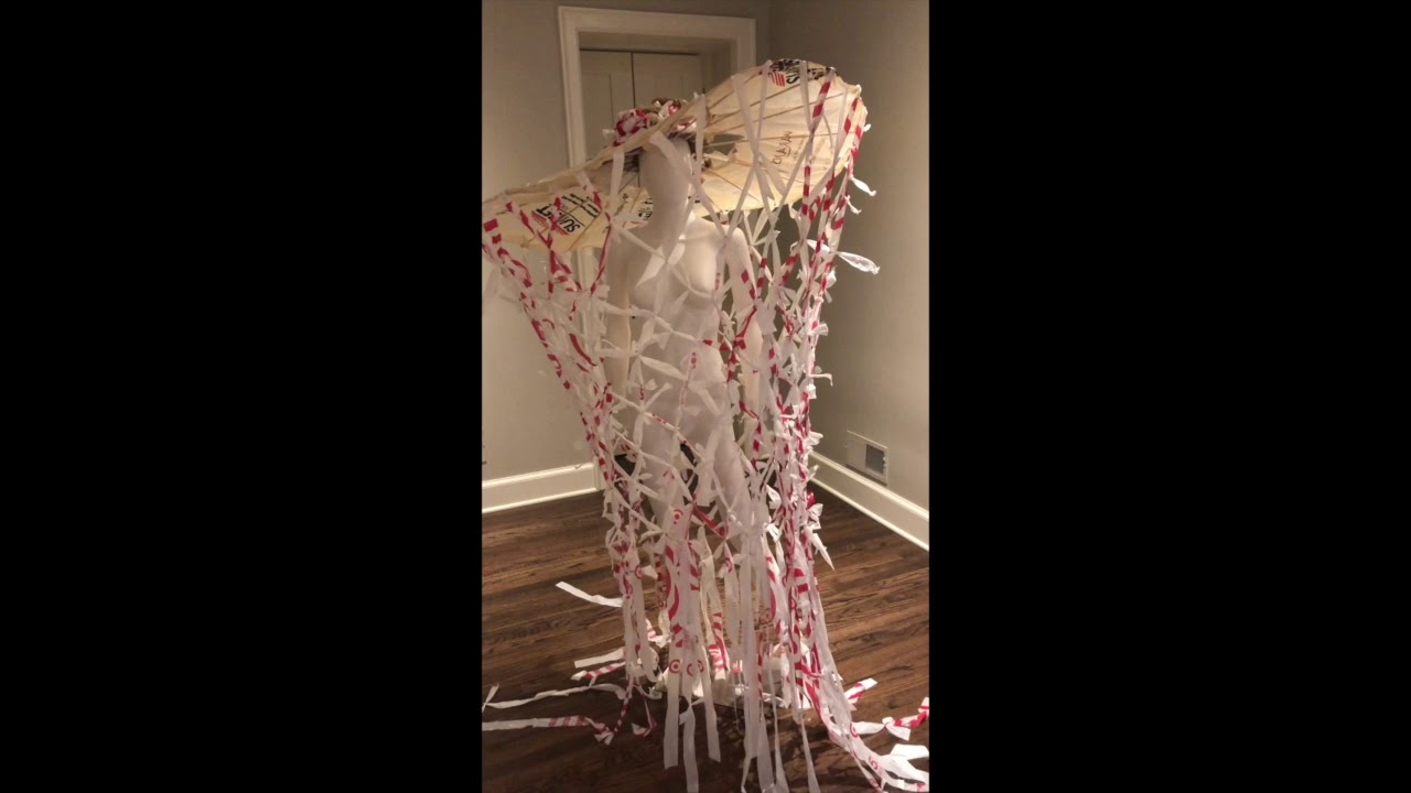 plastic bag hat - YouTube