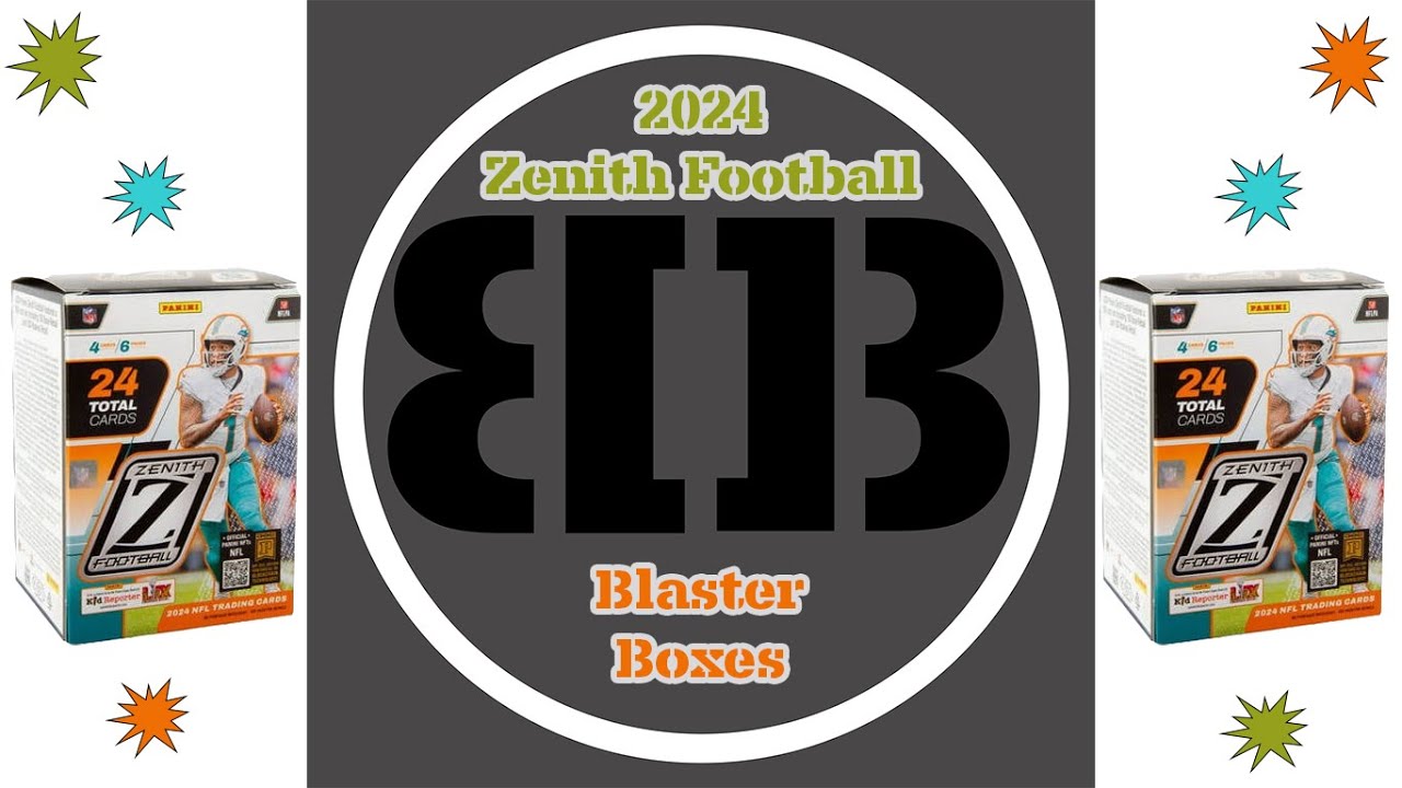2024 Panini Zenith Football Blaster Boxes - YouTube