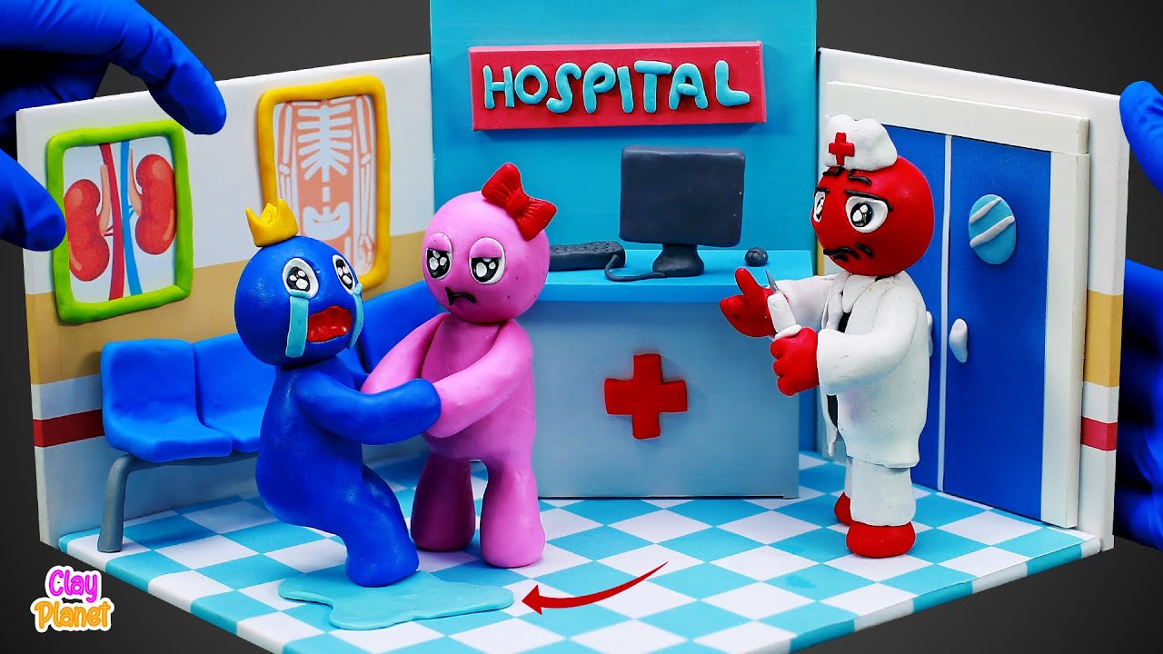 Rainbow Friends, Please stay Strong!!! | Roblox Rainbow Friends Clay ...