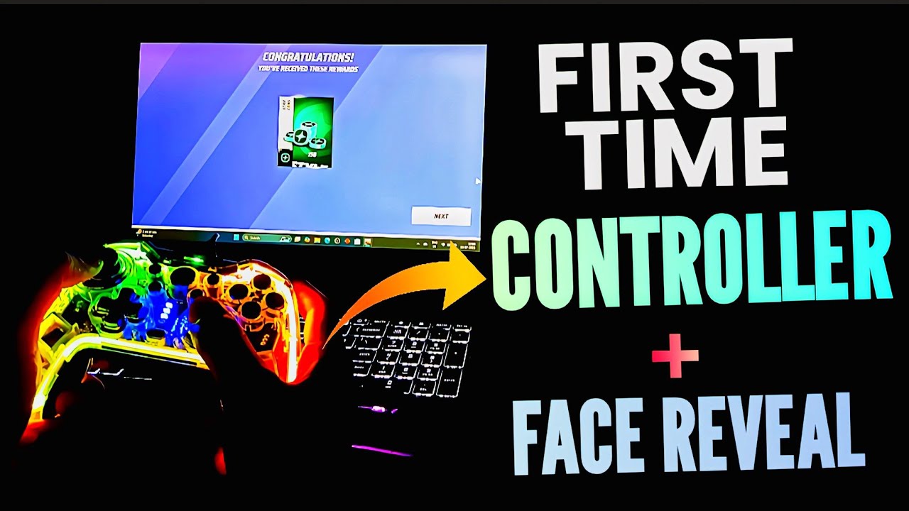 FIRST TIME CONTROLLER!! GMO FACE REVEAL! - YouTube