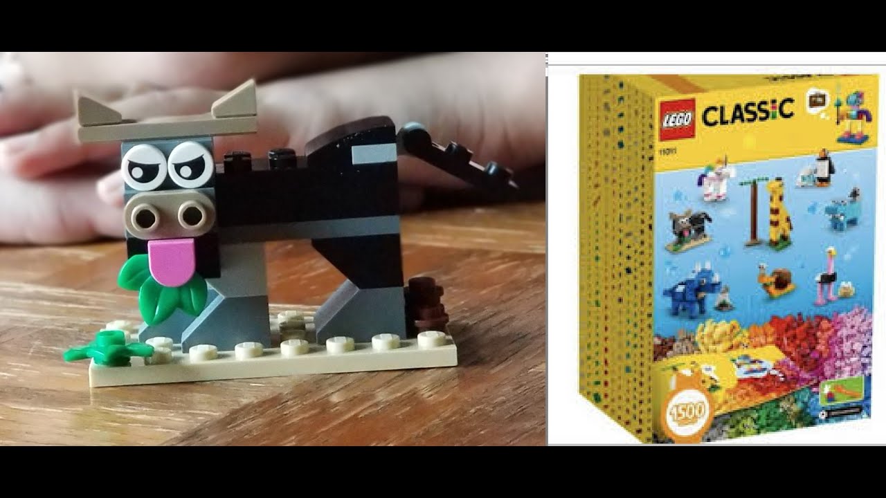 How to make Lego Classic Model Cow - YouTube