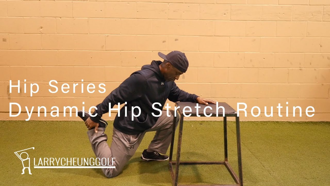 Golf Fitness - Hip Mobility Exercise, Dynamic Hip Stretch Routine - YouTube