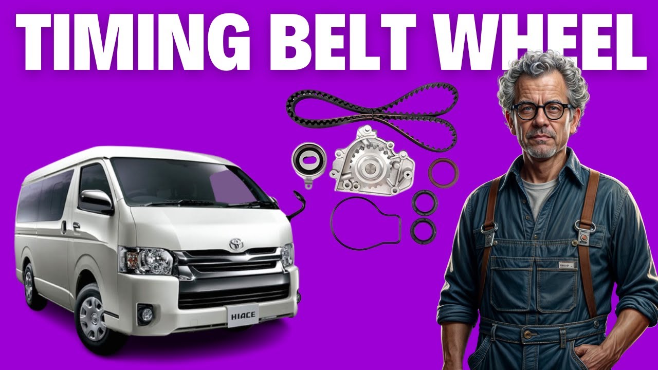 How To Remove Timing Belt Wheel From A Toyota Van | Mechanic Guide ...