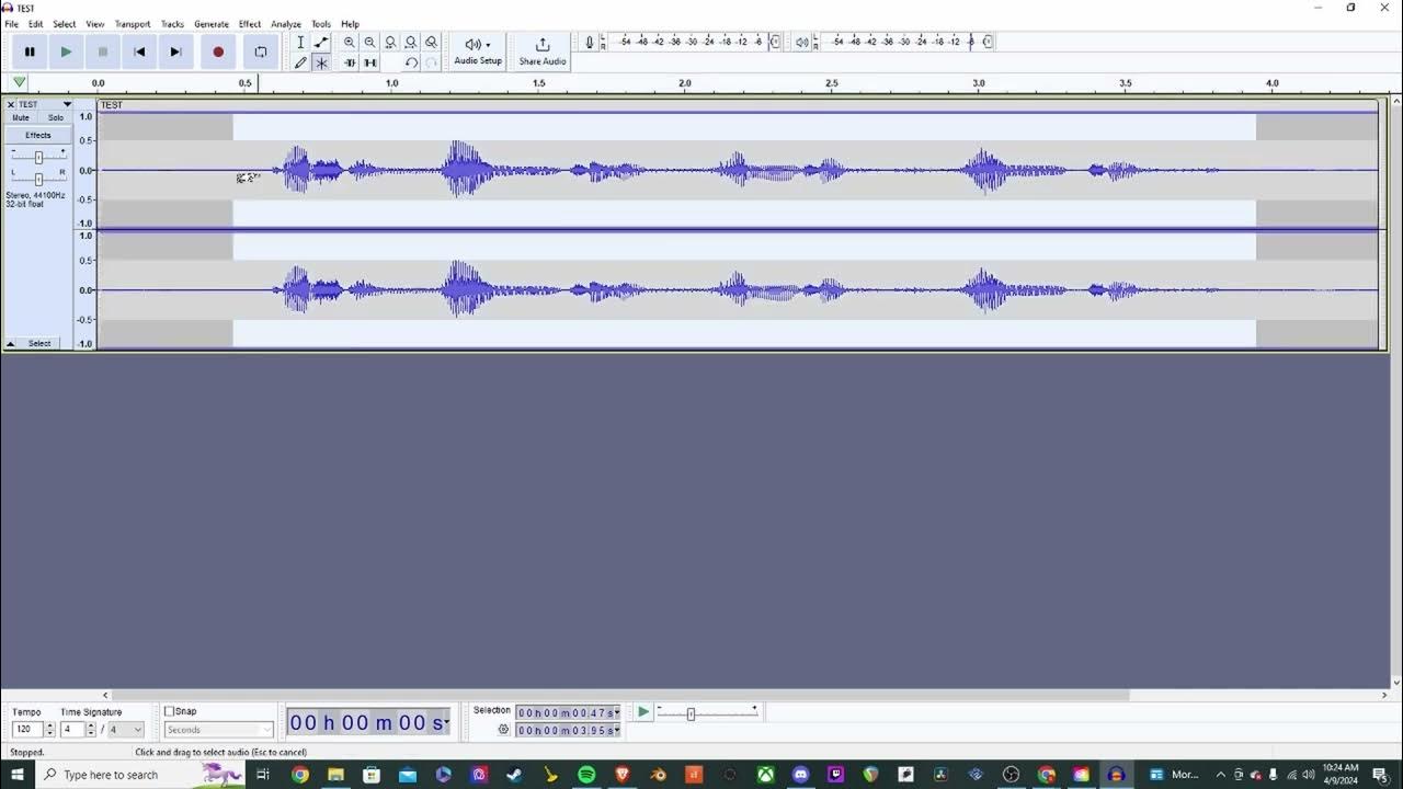 Audacity Start-Up Tutorial - YouTube