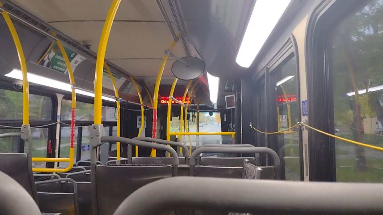 Onboard Eastbound DDOT bus 1728 XD40 NFI 2017 on Route 15 Chicago ...