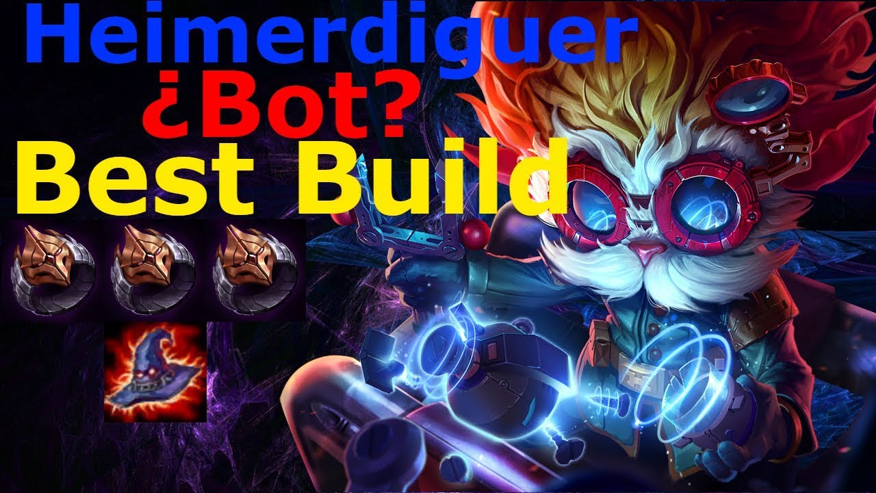 Heimerdinger Bot? La Mejor Build (League Of Legends) - YouTube