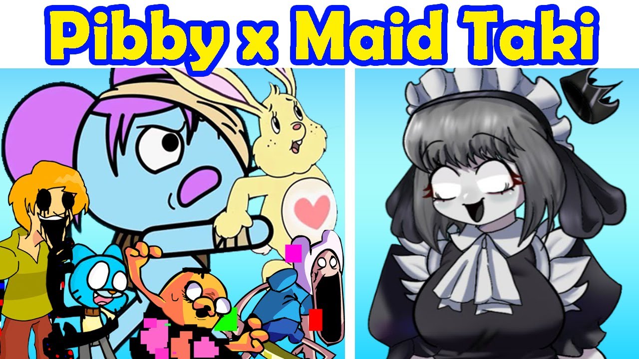 Friday Night Funkin' Maid Taki VS Pibby Full Week (FNF Mod/Come And ...