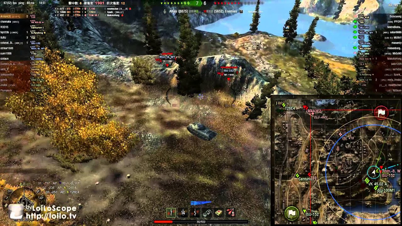 wot 110 高處雙殺 - YouTube