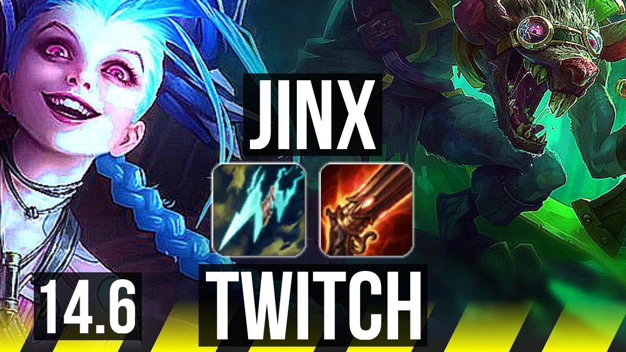 JINX & Zyra vs TWITCH & Seraphine (ADC) | 65% winrate, 17/3/4 ...