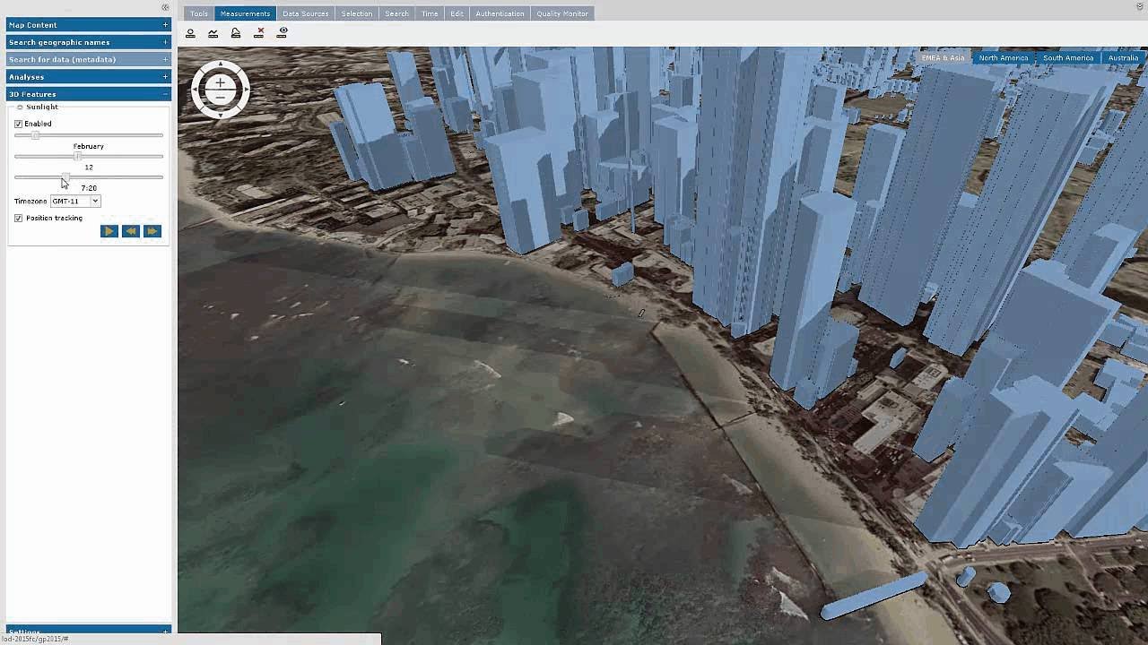 View and Measure in 3D over the Web with the Geospatial Portal - YouTube