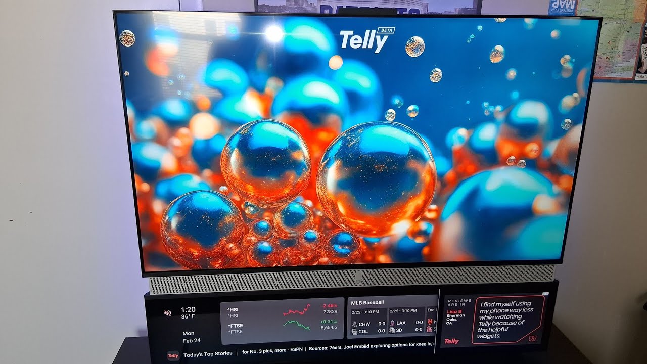 Telly tv review it's nice and easy to setup. - YouTube