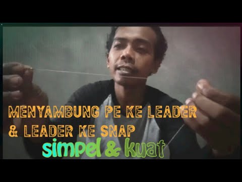CARA MENYAMBUNG PE KE LEADER & LEADER KE SNAP (simpel ...