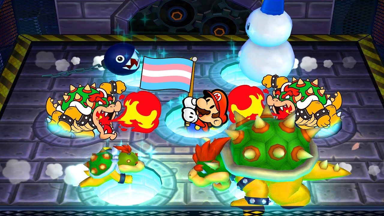 Mario Party 9 Minigames High Rollers - Bowser vs Snowman vs Chaimpa vs ...
