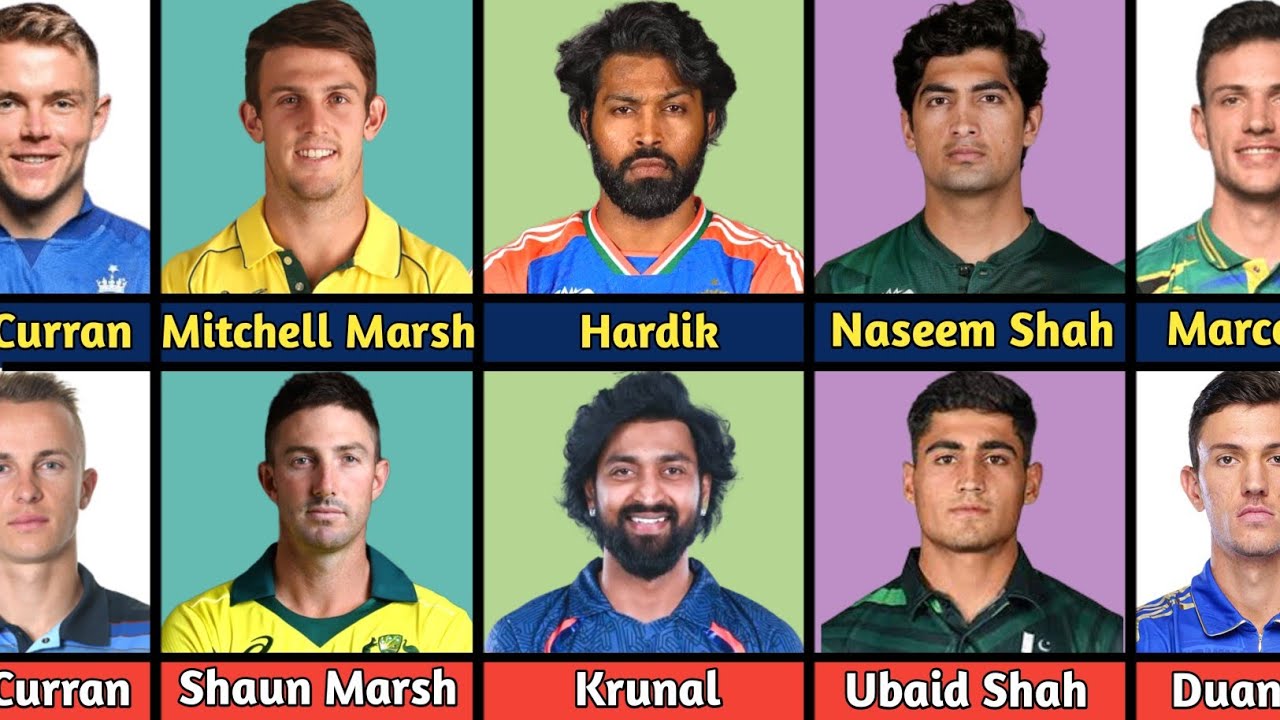 Real Life Brothers In International Cricket | Twin Brothers in Cricket ...