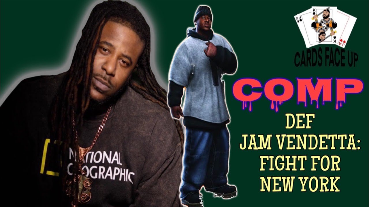 COMP On Being A Character On The Video Game Def Jam Vendetta With Other ...
