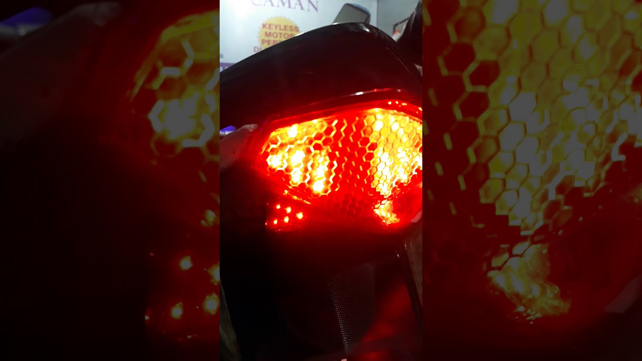 custom stop lamp vario 125 ,LED running.. - YouTube