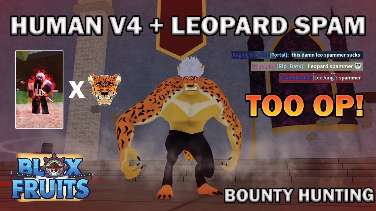Leopard Spam Bounty Hunting is Too Easy💀| Blox Fruits - YouTube