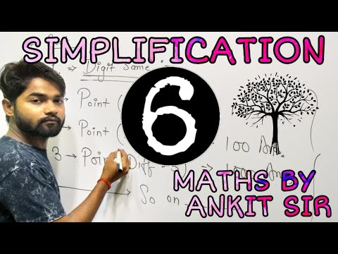 SIMPLIFICATION CLASS - 6 | MATH SPECIAL CLASSES BY ANKIT SIR - YouTube