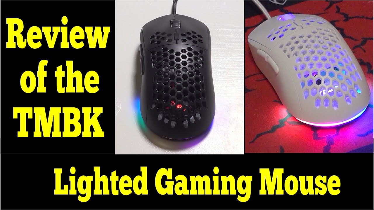 Review of a Dierya TMKB M1SE Competition Gaming Mouse - YouTube