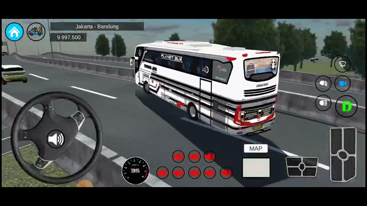 BUS TELOLET BASURI | BUS OLENG OM TELOLET OM | BUS SIMULATOR INDONESIA ...