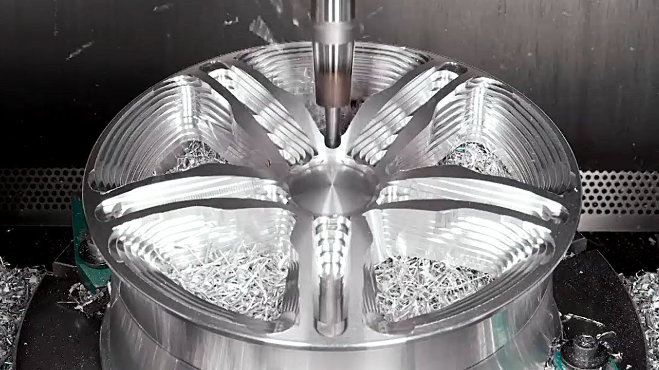 Incredible CNC Lathe Machine Inside Factory Perfect CNC Milling Work ...