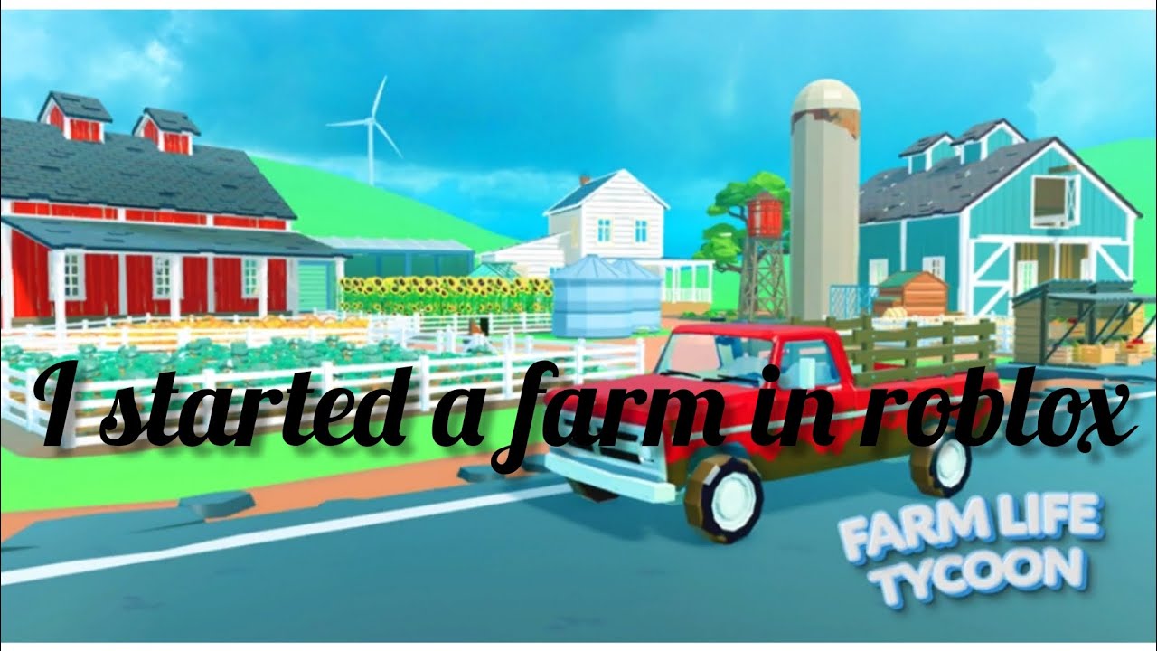 i started a farm in roblox 😂 - YouTube